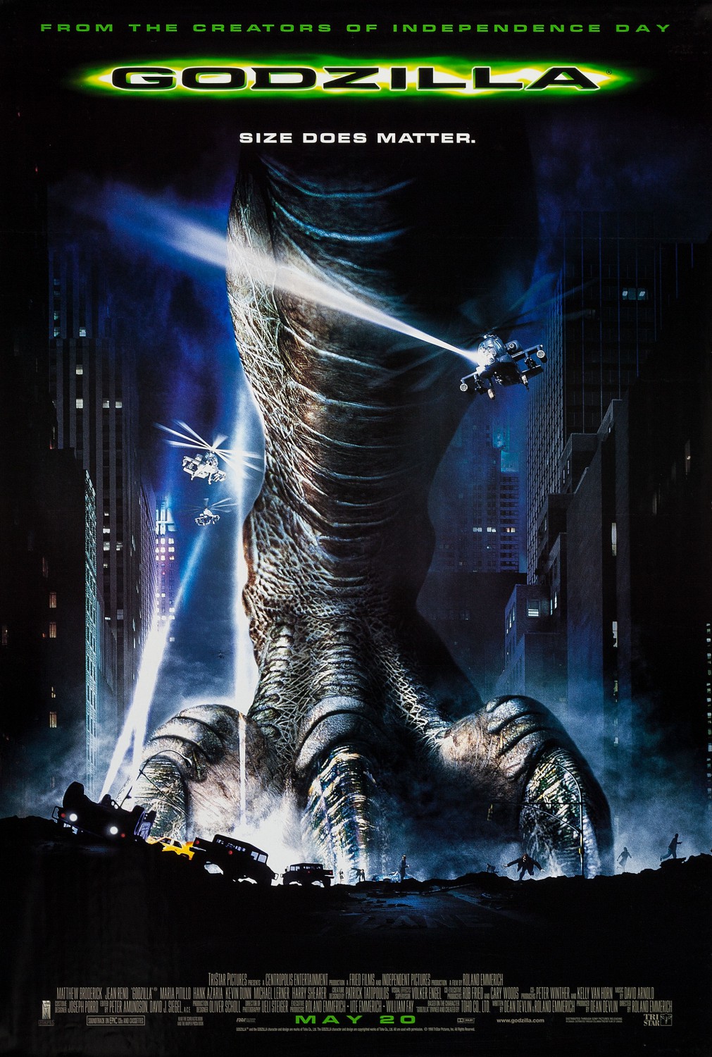 Godzilla (1998) – Moria